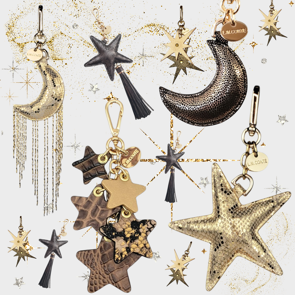 Celestial Star Handbag & Purse Charms | L.M.Conte